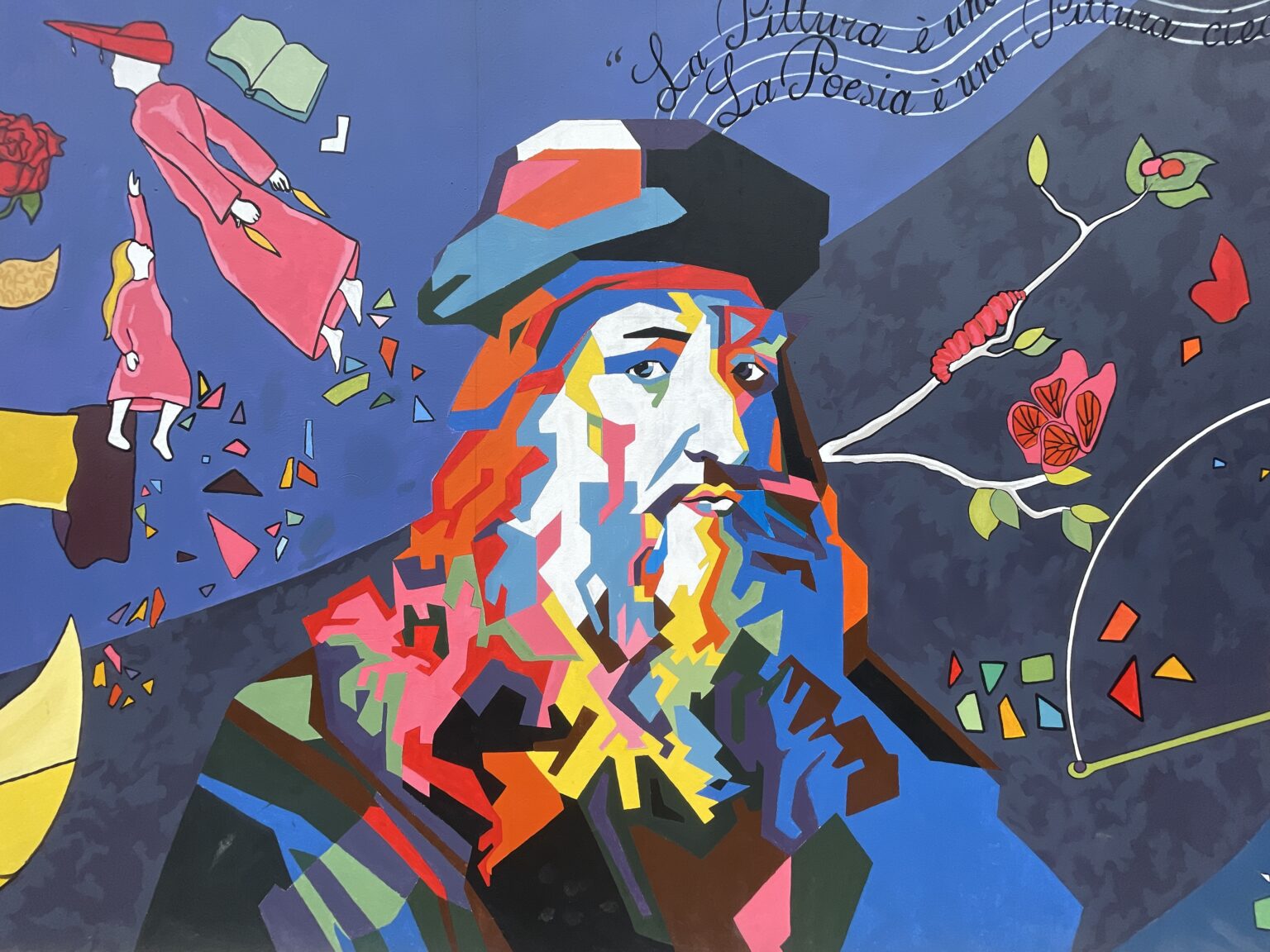 Frammenti Leonardini: el nuevo mural de nuestro Colegio – Colegio ...